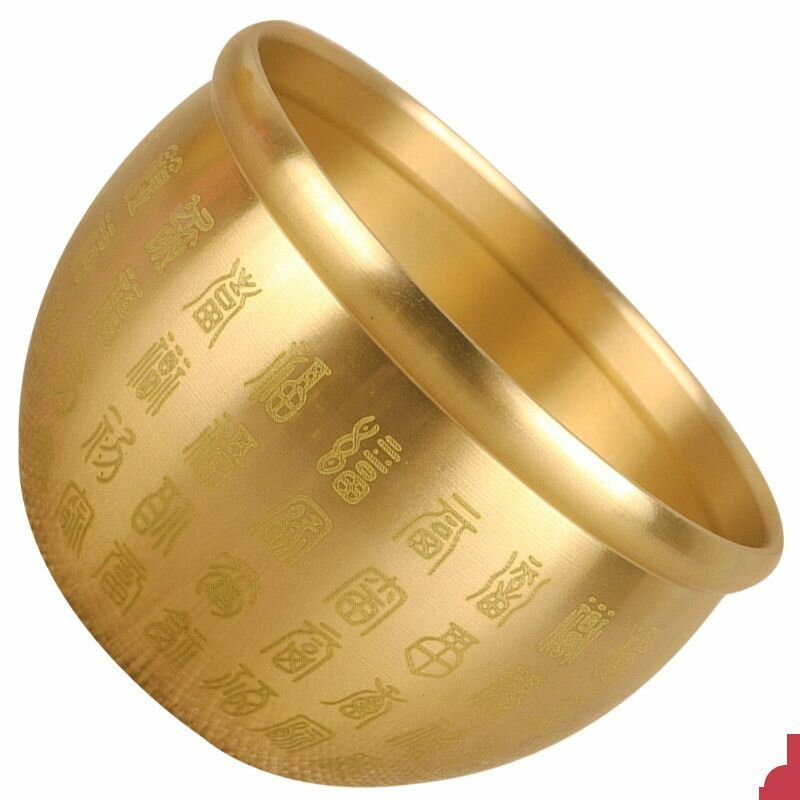 Чаша из чистого меди, золотые вазы, декор для стола, украшения для аквариума 7X7X4.7CM