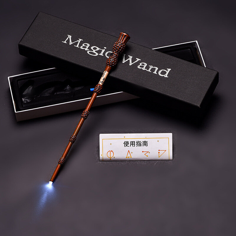 Волшебная палочка Гарри Поттера, светящаяся, резная версия, волшебная палочка Дамблдора, волшебная палочка Гермионы, продажа напрямую от фабрики