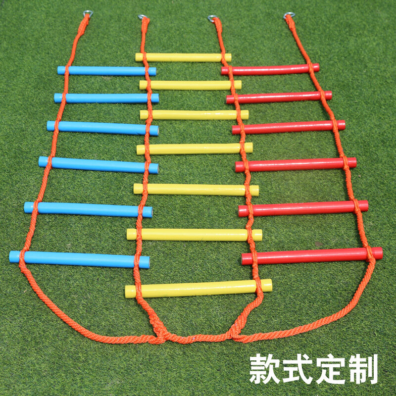 Детская лестница для лазания, оборудование для упражнений в помещении, цветная лестница для лазания, семейная лестница для детского сада, деревянная развлекательная лестница, мягкая лестница