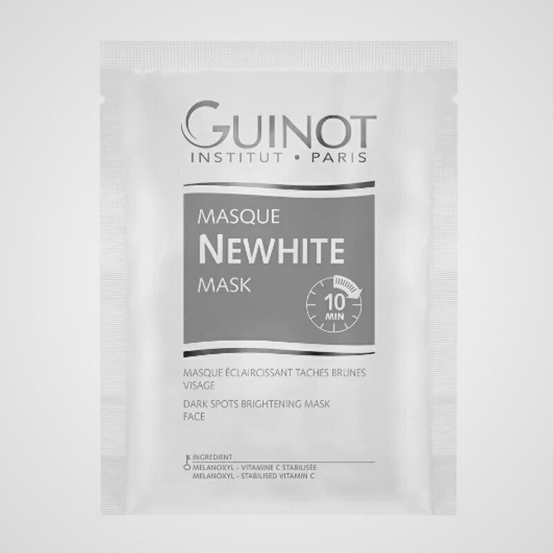 Маска для улучшения цвета лица мгновенного дейcтвия 7*30 г Guinot Masque Newhite Маска 7*30 г