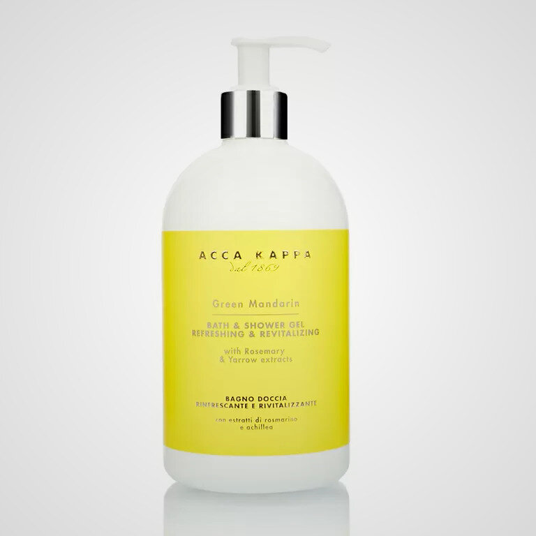 Гель для душа и ванны Green Mandarin 500 мл ACCA KAPPA Green Mandarin Shower Gel Гель 500 мл