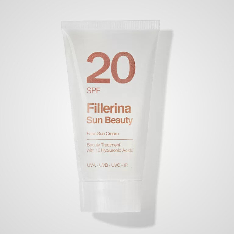 Крем для лица солнцезащитный SPF 20 50 мл FILLERINA Sun Beauty Sun Cream Крем 50 мл