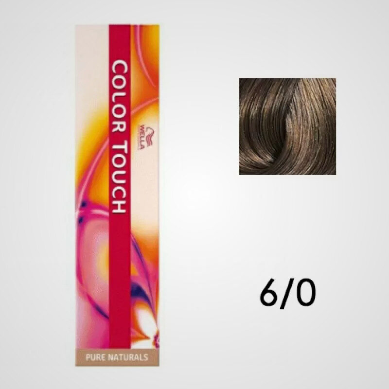 Color touch 6/0 Интенсивное тонирование WELLA Color touch 6/0 Краска 60мл