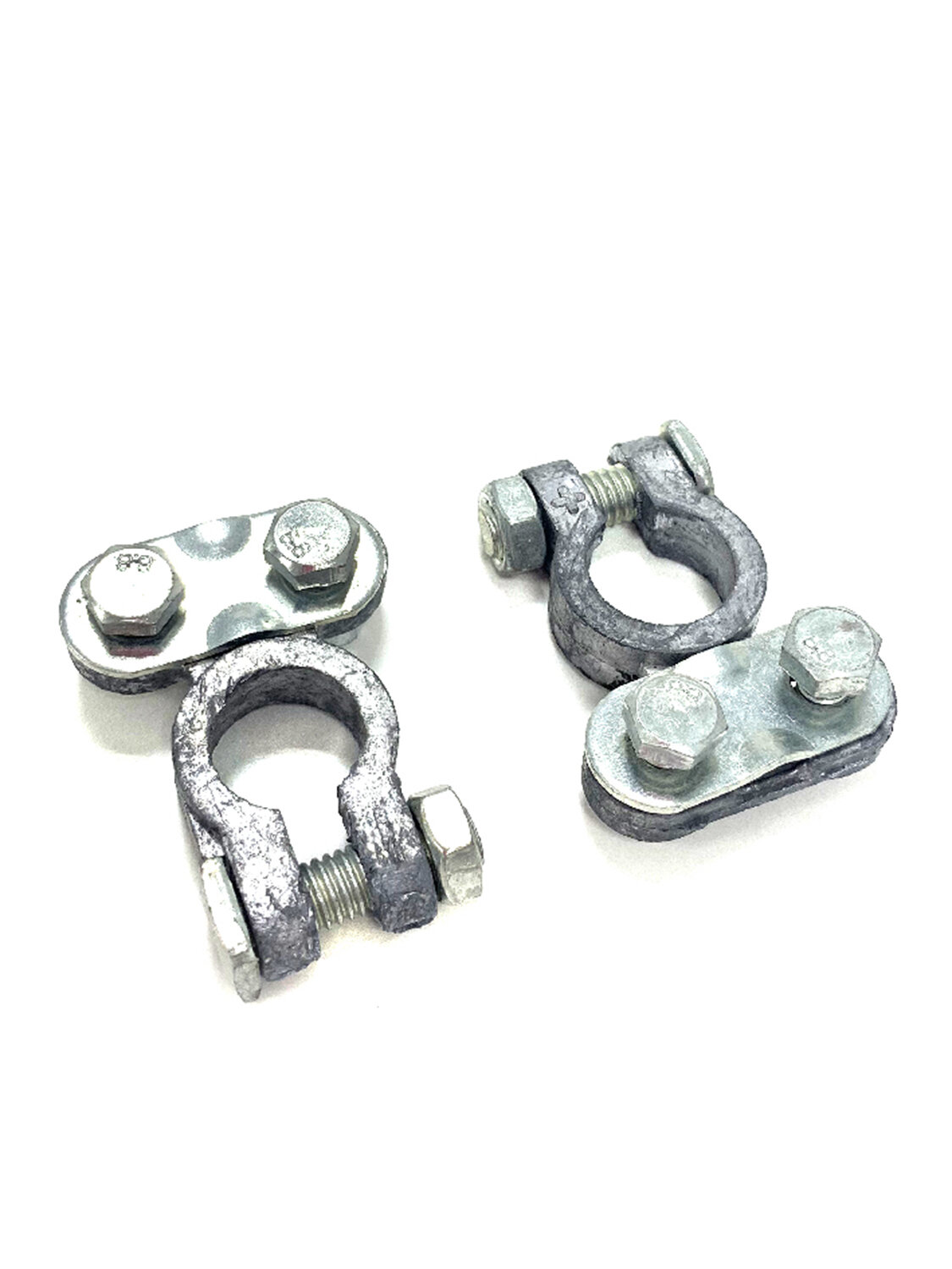 Клемма АКБ 12/24В свинец, прижимная планка (комплект 2 шт.) Vettler