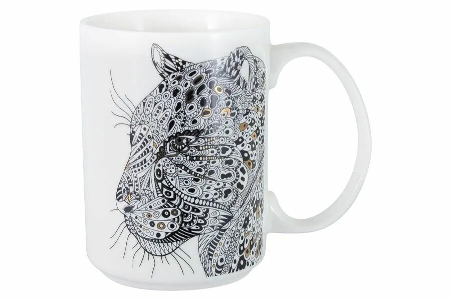 Фарфоровая кружка для чая 500 мл, ANNA LAFARG, Wild