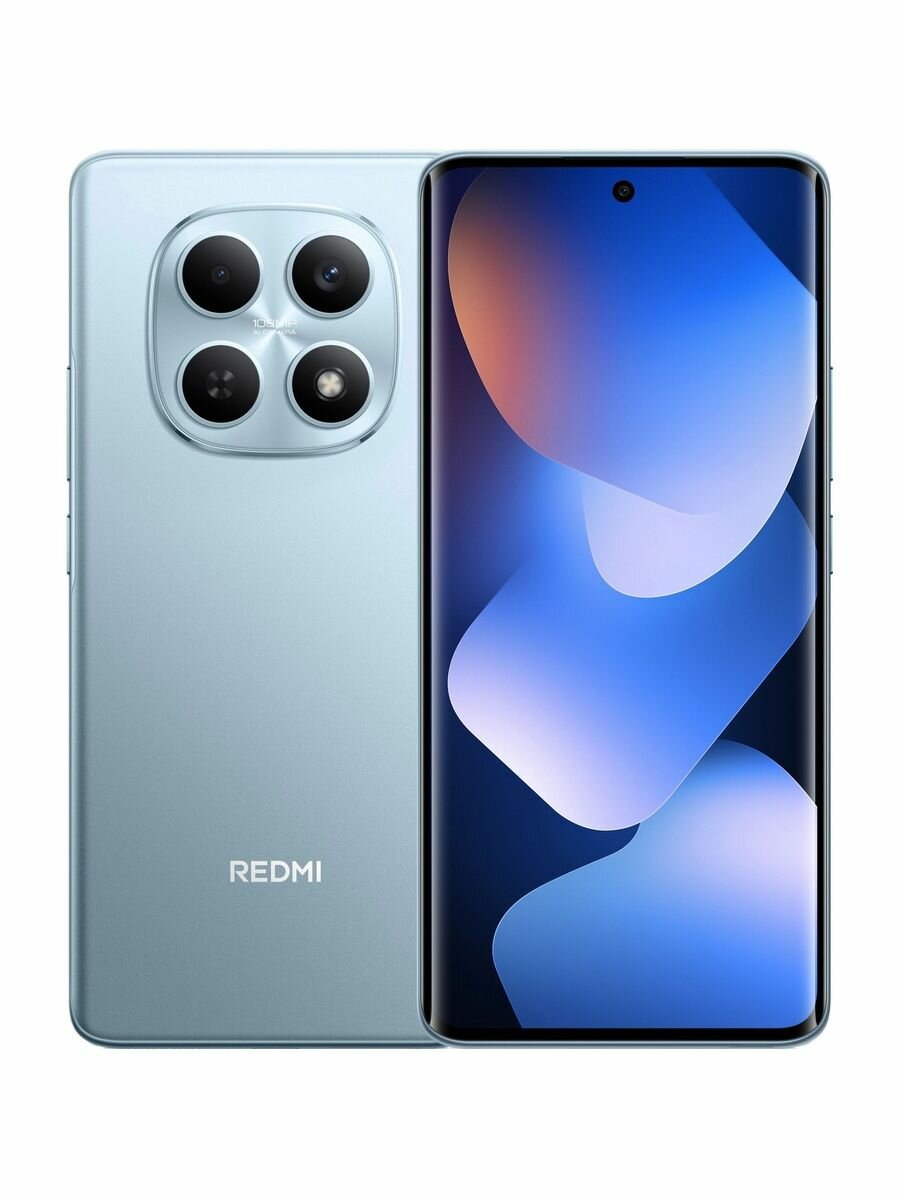 Смартфон Redmi Note 15 6/128Gb, голубой / Glacier Blue / Ростест