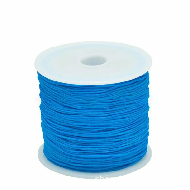 Нейлоновая нить AUSHIYA для рукоделия 45 м Синий, 1mm 28meter, lake blue