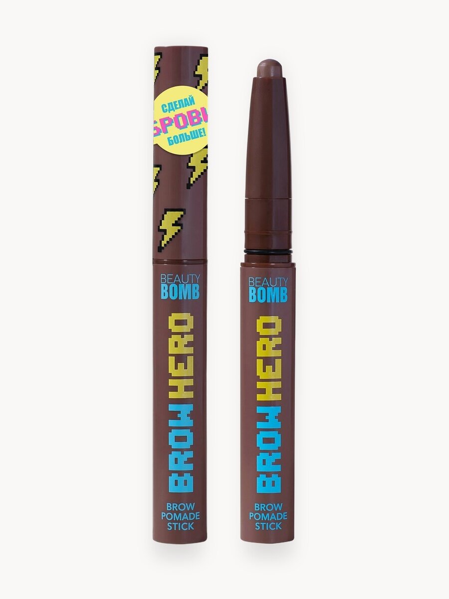 BEAUTY BOMB Карандаш-помада для бровей Brow pomade Brow Hero, 1 г, 01
