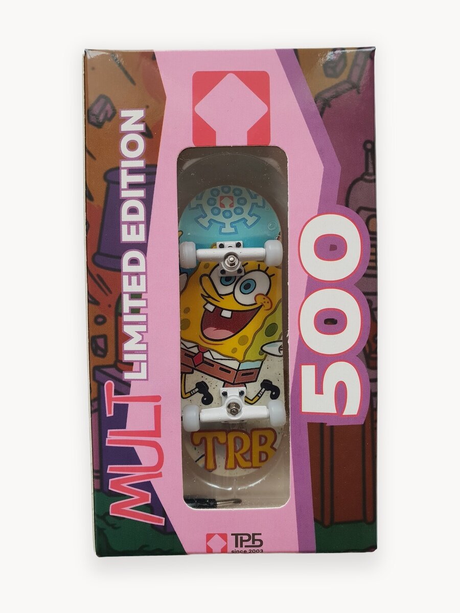 Фингерборд Турбо П11 32 мм, деревянный, Пальчиковый скейтборд