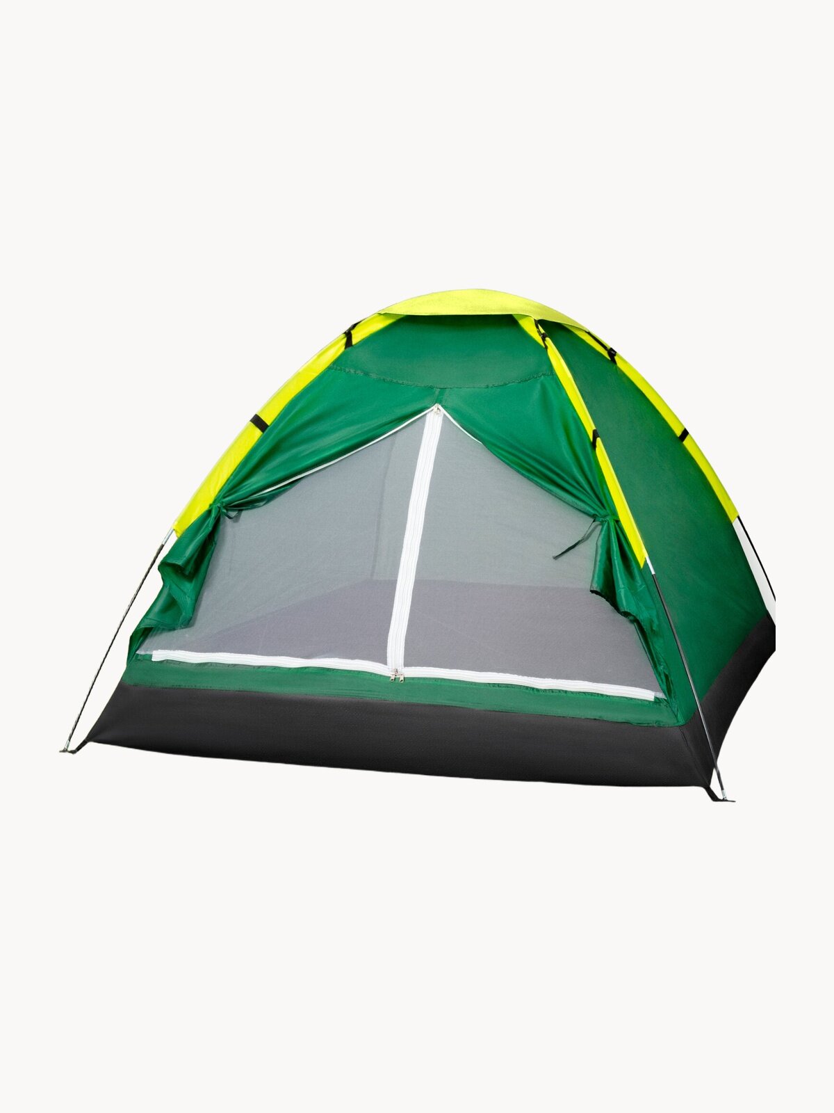 Палатка туристическая 2 местная Arizona, летний шатер от солнца для рыбалки, отдыха на природе, зеленая, Ами Мебель