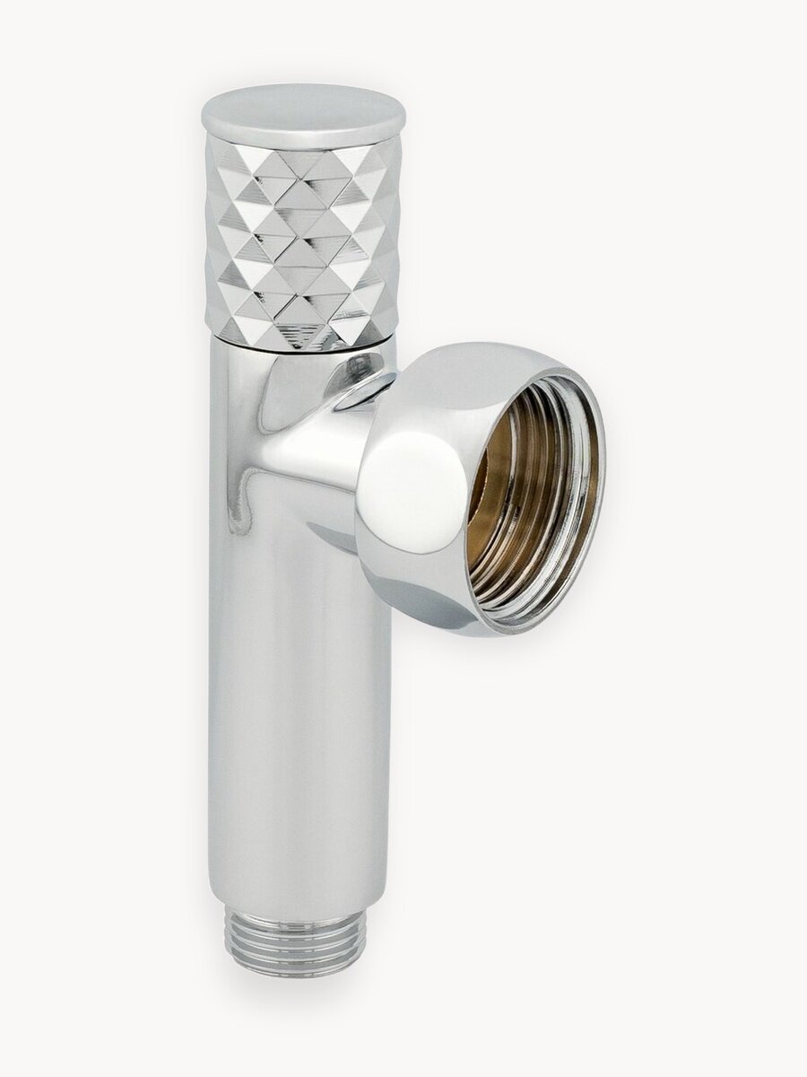 Комплект угловых кран- вентилей 1" внутренняя резьба х 1/2" наружная резьба, 2 шт