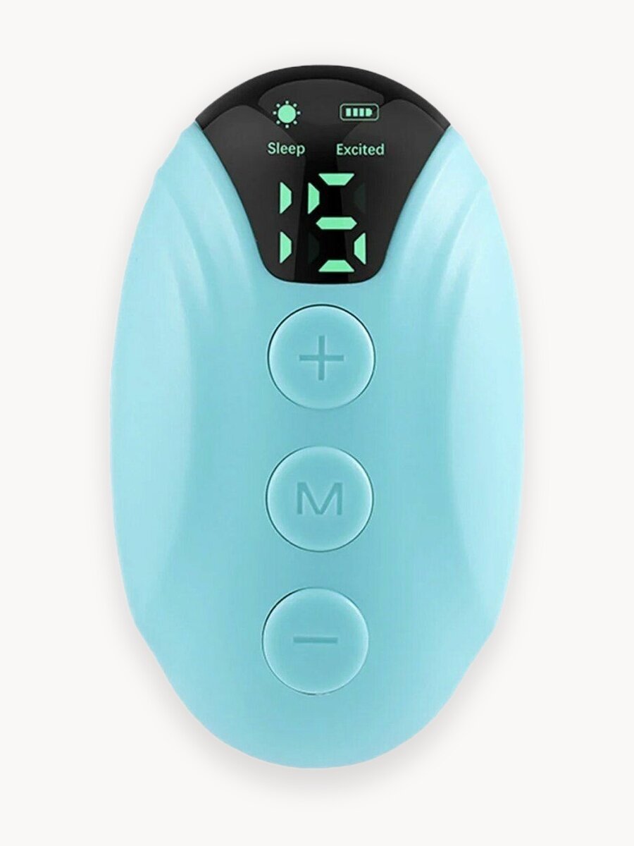 Прибор для сна и снятия стресса | Устройство от бессонницы с микротоками EMS, 15 уровней интенсивности