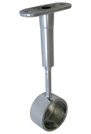 Держатель для трубы STARFIX регулируемый торцевой d25 мм хром (SMF-51841)