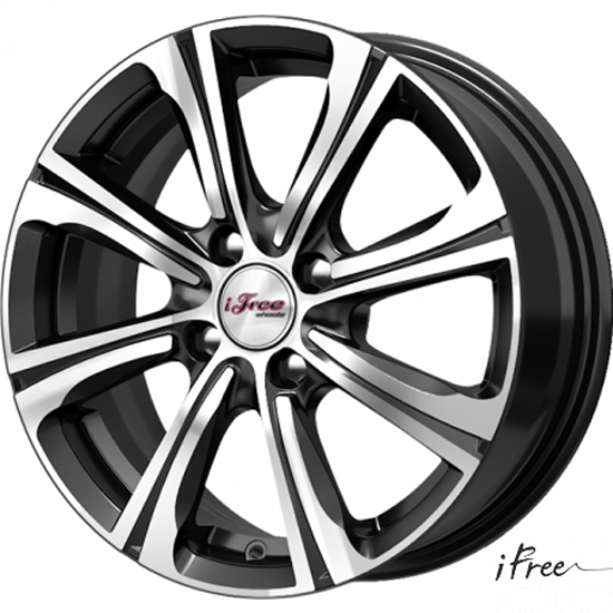 Диск Ifree Апероль 6x15/4x100 D60.1 ET45 Блэк Джек