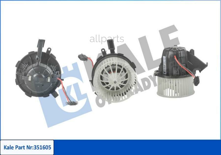 KALE 351605 Электровентилятор отопителя для а/м Audi A4 (07-)/A5 (07-)/Q5 (08-)