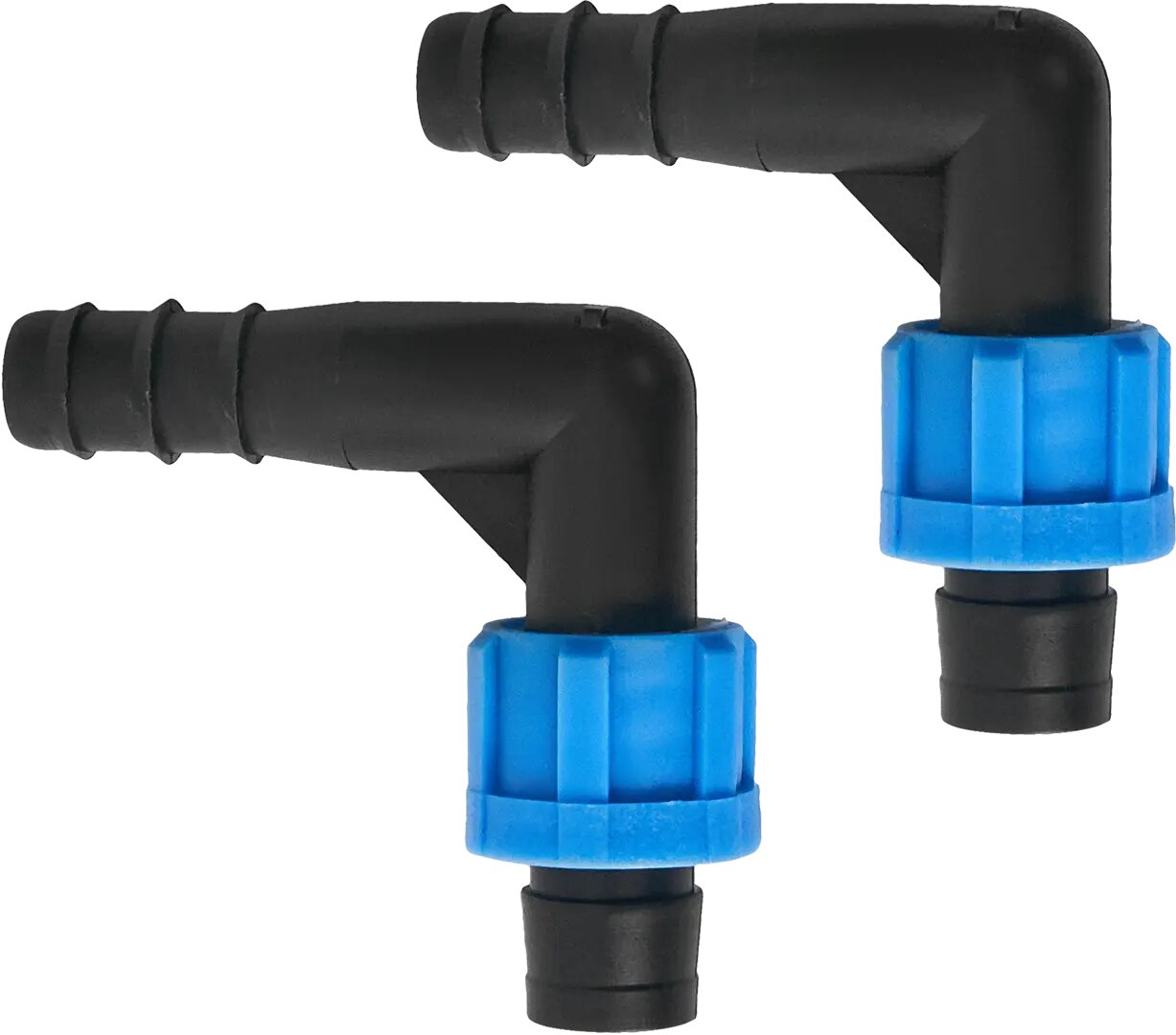 Уголок переходной с трубки на ленту BOUTTE, 2 шт.