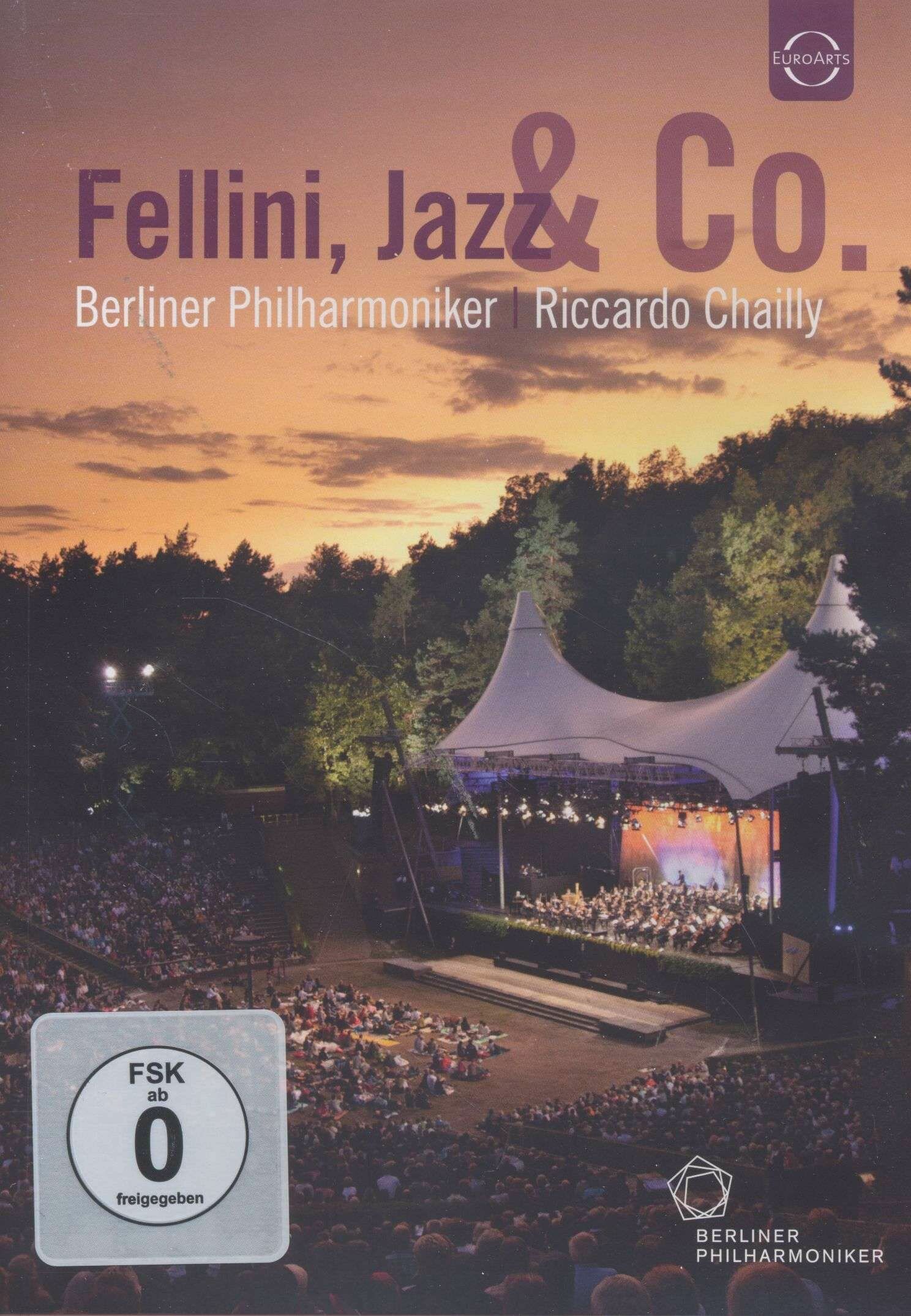 Диск Berliner Philharmoniker - Waldb hnenkonzert 2011 "Fellini, Jazz & Co." (1 DVD)