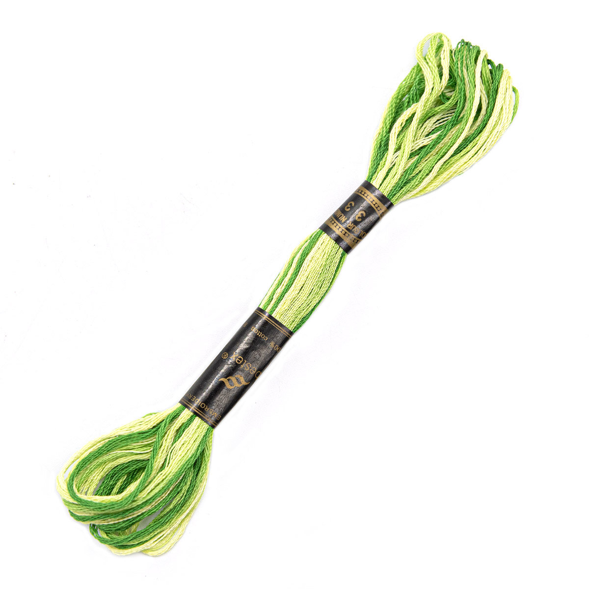 Мулине нитки для вышивания Bestex, 8 м*2 шт, мерсеризованный хлопок, цвет М33