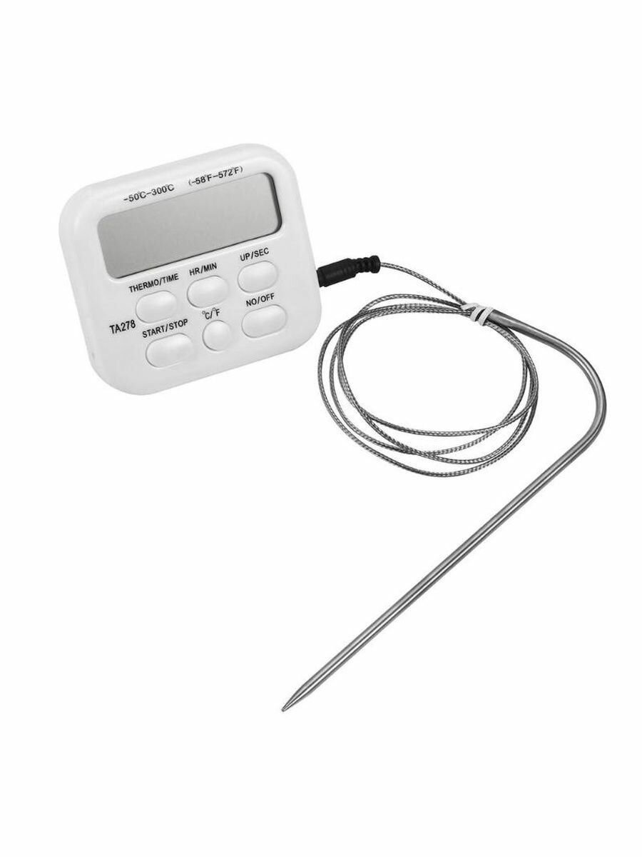 Термометр и таймер TA278 с щупом