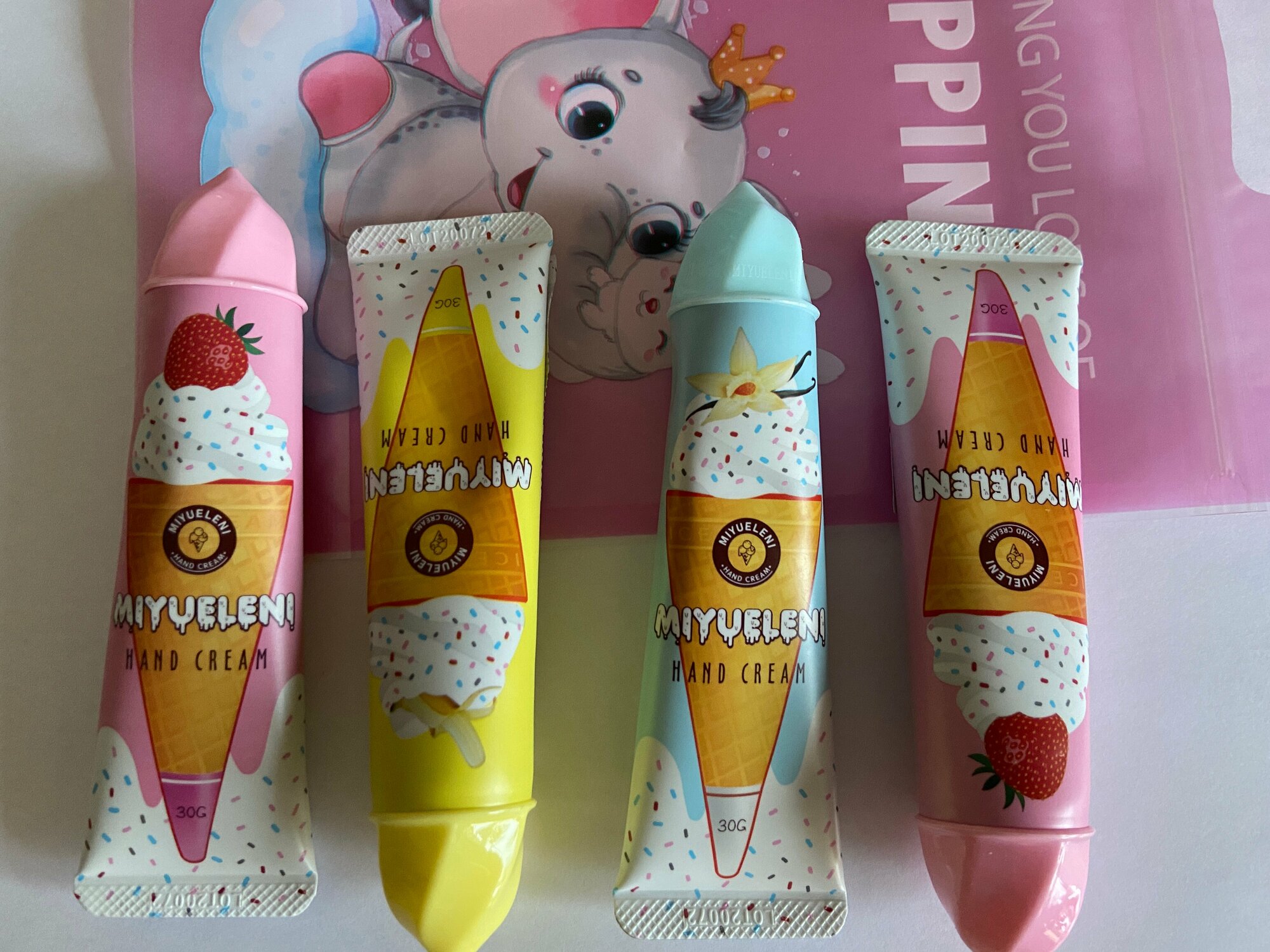 Набор кремов для рук "Умиление" 4 х 30 мл