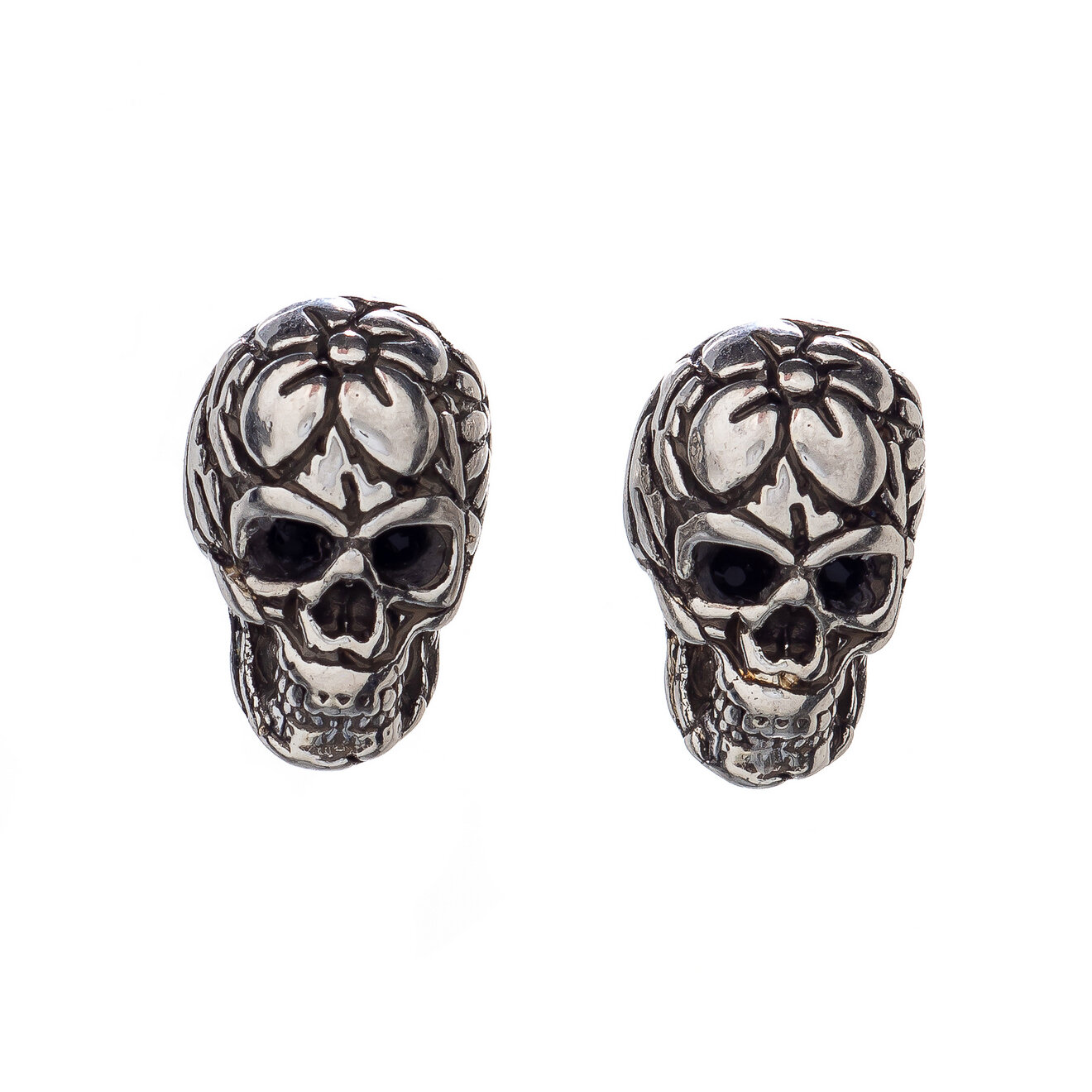 Серьги пусеты, кристалл