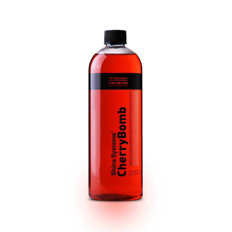 Shine Systems CherryBomb Shampoo - Автошампунь для ручной мойки, 750мл
