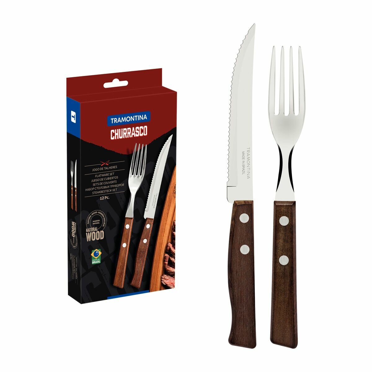 Набор для Стейка Tramontina Tradicional 12 пр. 22299/009