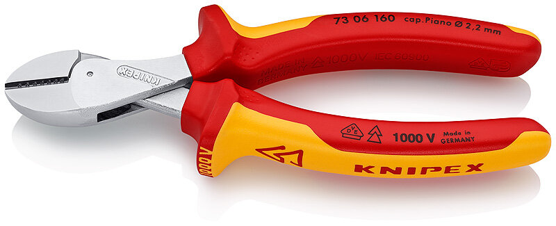 Кусачки компактные боковые X-Cut® KNIPEX KN-7306160