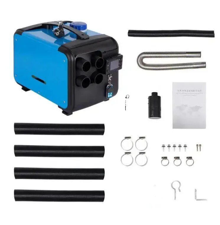 Автономный, дизельный отопитель (сухой фен) 5 кВт (12V /24V/220V) Автономка