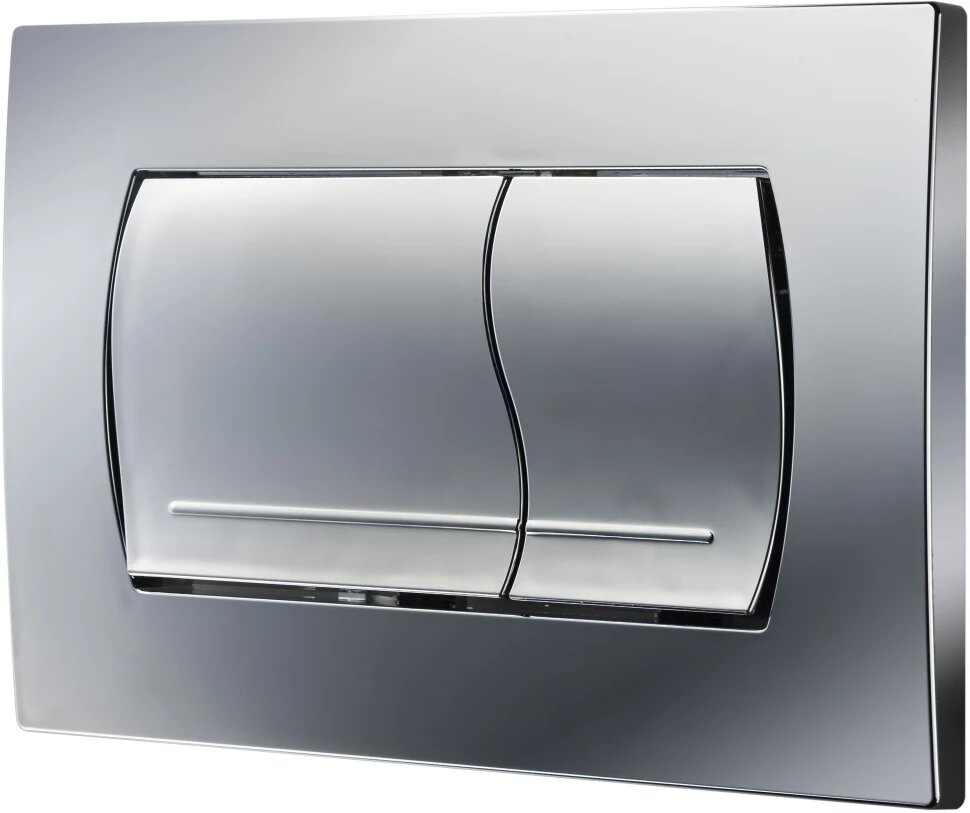 Кнопка смыва Roca Active 52B 8901150B2 для инсталляции, матовый хром