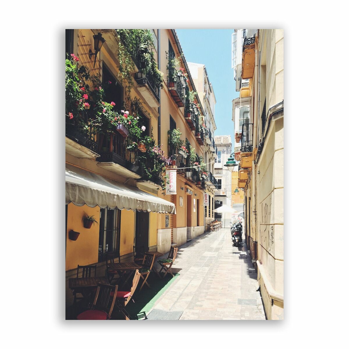 Постер, плакат на бумаге / Испания / Размер 30 x 40 см