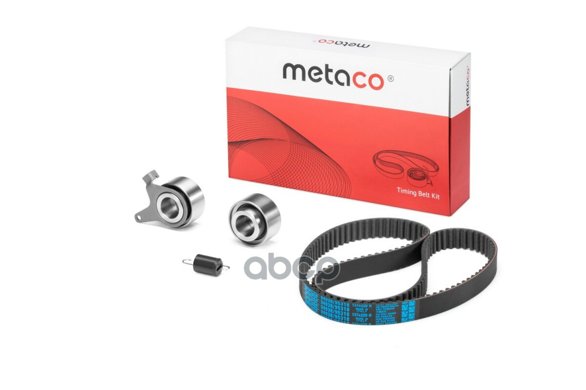 Комплект ремней ГРМ KIA SPECTRA (ИЖ) / RIO (2000-2004) 137зуб. METACO арт. 1170-014