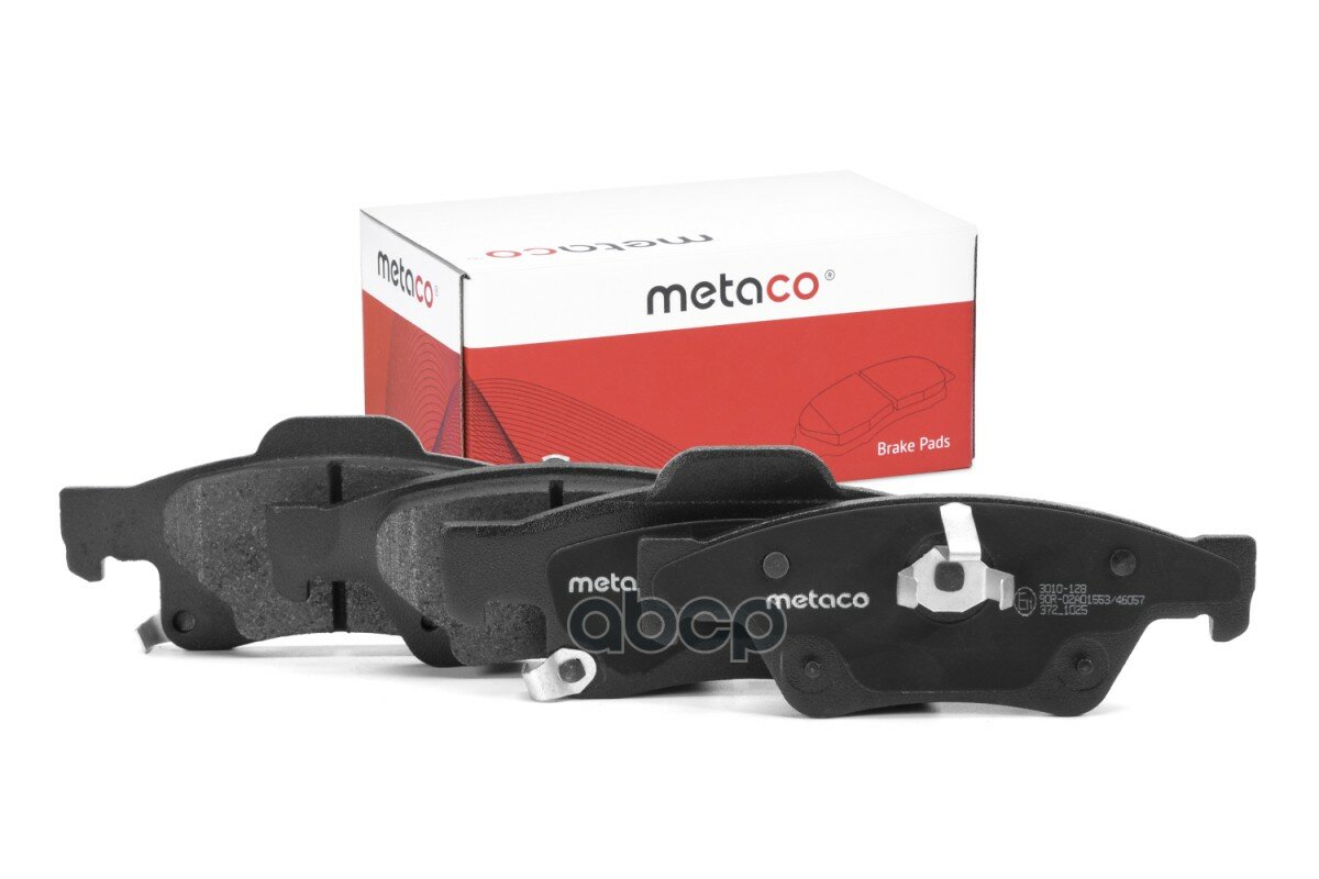Колодки тормозные задние дисковые к-кт METACO арт. 3010-128