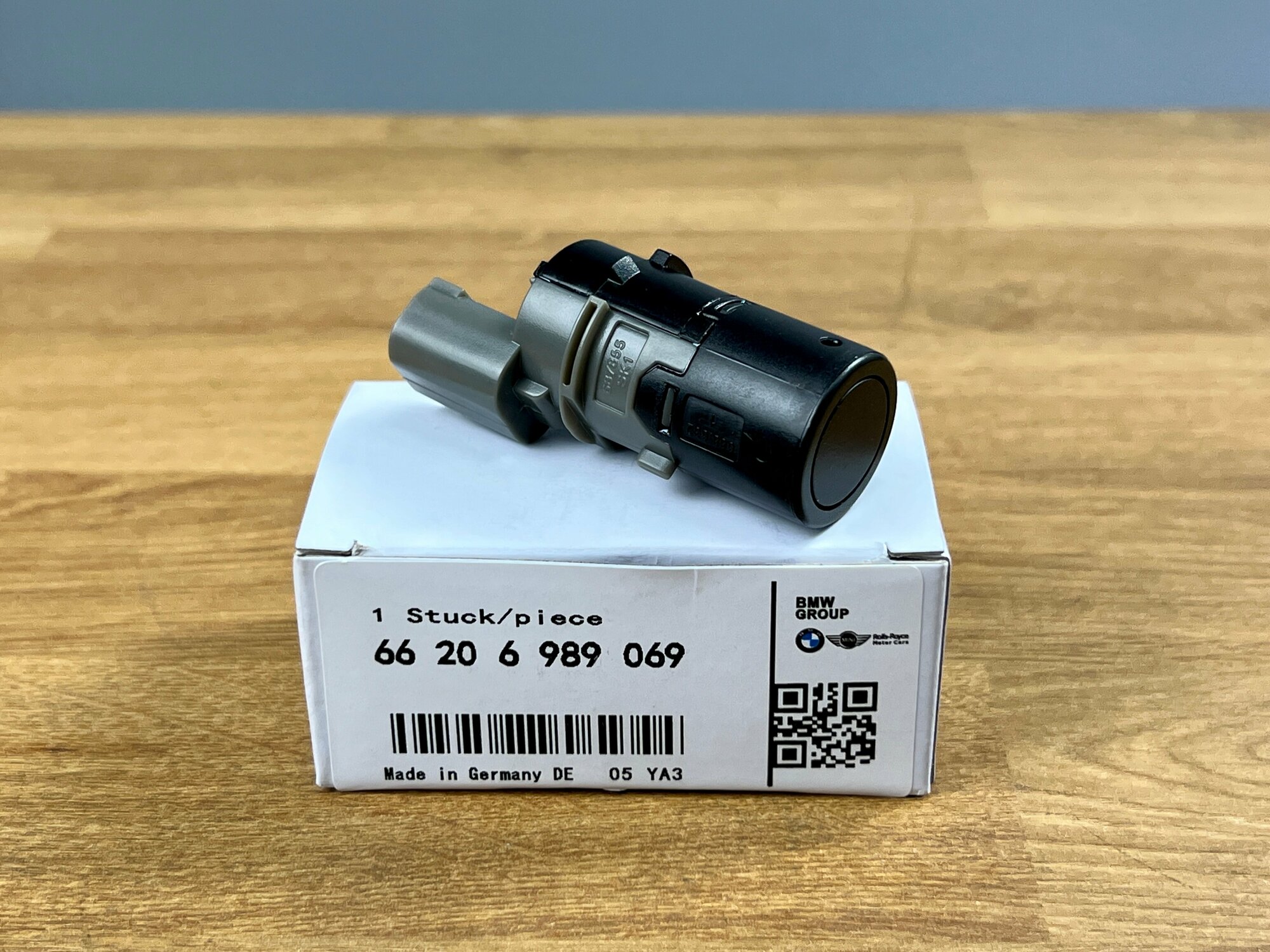 Датчик парктроника BMW 66206989069 прямой X5 5 серия E39, E60, E53, E83