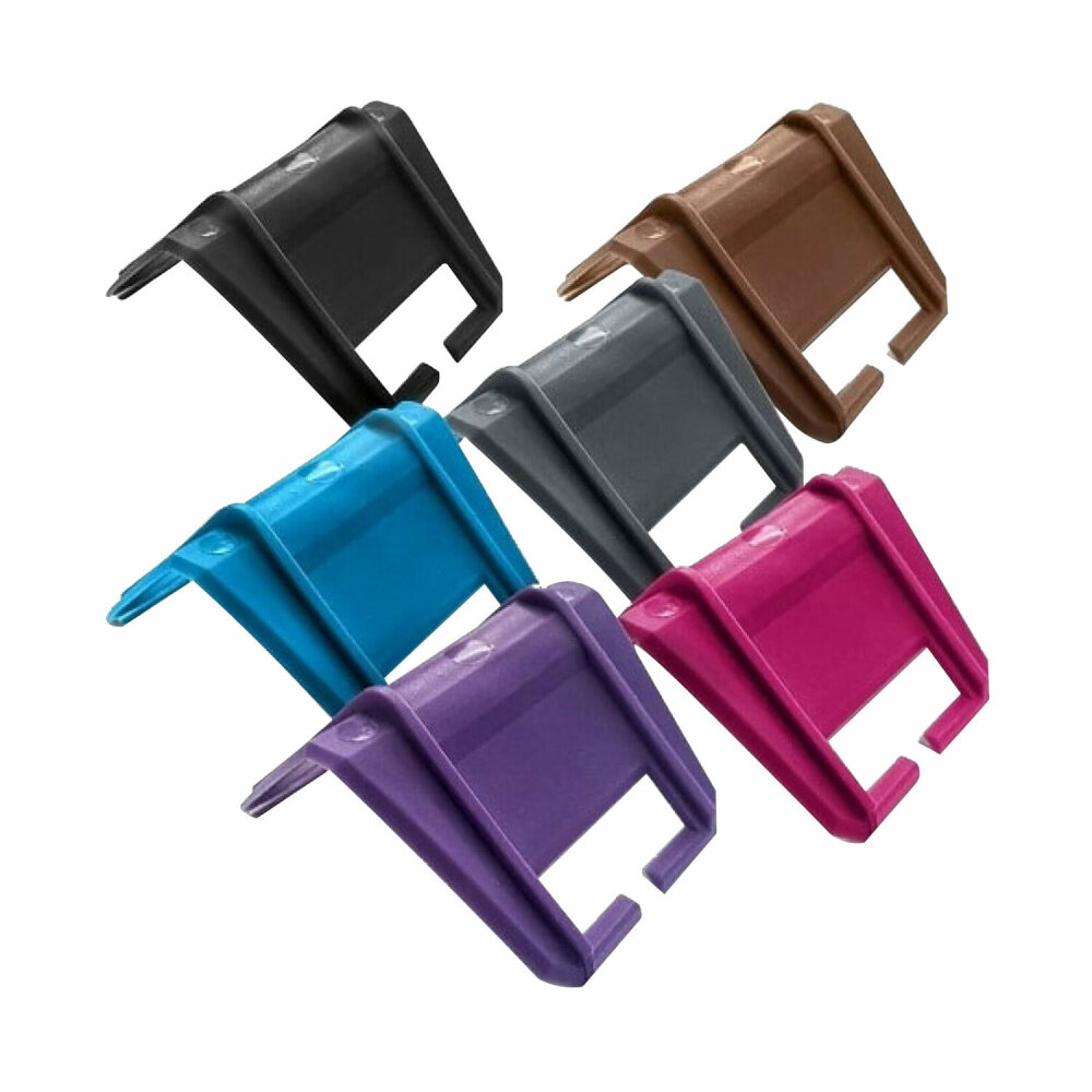 Уголок пластиковый защитный для гофрокоробов и ПП лент шириной 9-19 мм, комплект 2000 штук, 609100