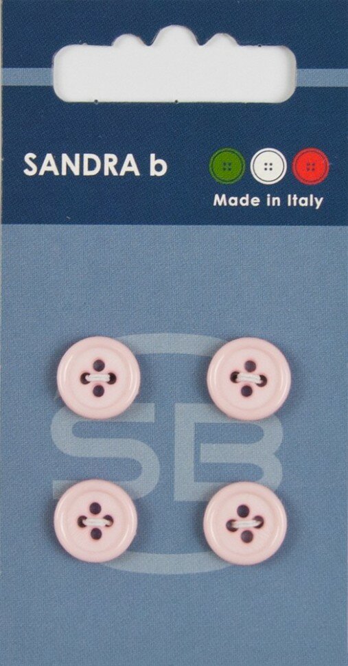 #CARD133 Пуговицы Sandra 4 шт