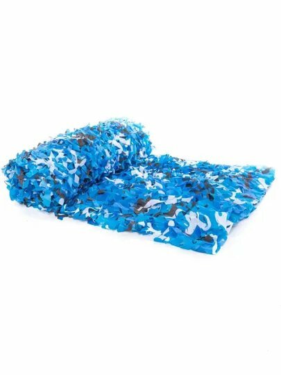 Сеть маскировочная камуфляжная. Цвет Океан. Размер 4х3 метра