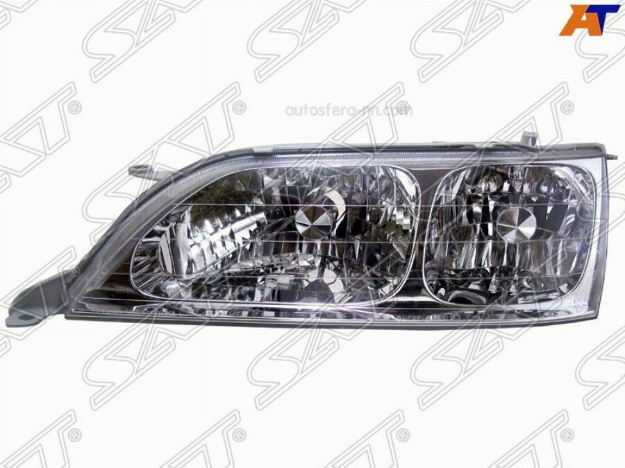 SAT ST22258L Фара Toyota Cresta (X100) 96-01 (Слева/ Галоген/ Ручная регулировка)