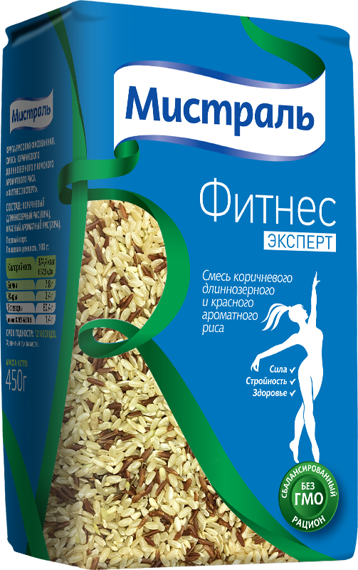 Мистраль Рис Фитнес Эксперт 450 г