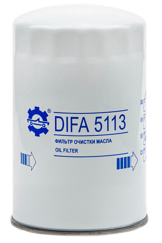 DIFA5113 (W1150/9,5341-1012075-01) Дифа - Фильтр масляный ПАЗ-3204-Вектор(дв. ЯМЗ-53443.30), ГАЗон-NE