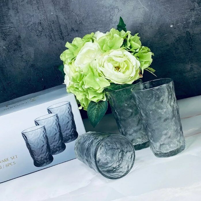 Набор из 6 стаканов 350мл Стекло 200-018 118-200-018