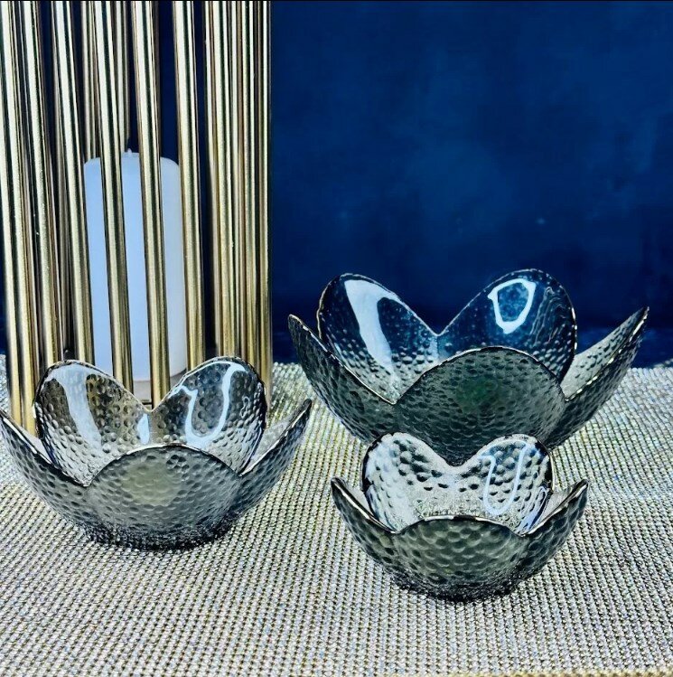 Набор из 3 салатников 16, 12, 9 см Стекло 588-530 118-588-530