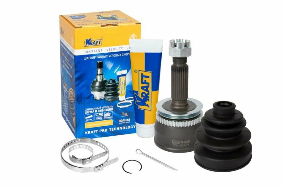 KRAFT KT059247 ШРУС наружный Hyundai Coupe (01-09), Elantra (00-06) OBERKRAFT KRAFT KT059247