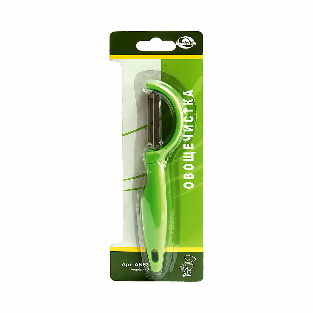 Овощечистка Мультидом керамическое лезвие, для правшей-левшей, вес 30 г