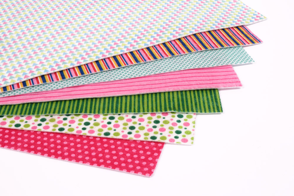 BLITZ FCR10-20/30-TL48 декоративный фетр 1 мм 20х30 см набор 7 шт для рукоделия цвет ассорти №1