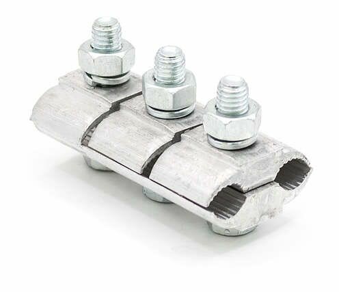 Зажим плашечный ВК ПА2-2, 9.6х11.4 мм, сплав алюминиевый