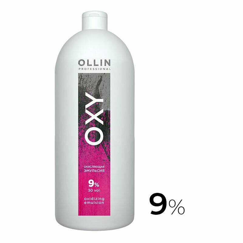Ollin Oxy Окисляющая эмульсия для красителя 9%, 1000мл