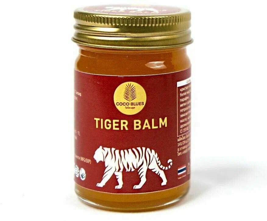 Тайский оранжевый бальзам Тигровый Coco Blues, 50г
