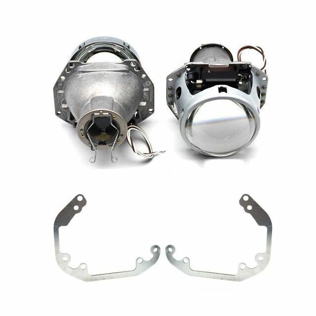 Линзы на Audi A4 I (B5) Рестайлинг 1999-2001, линзы H7 для А4 Б5