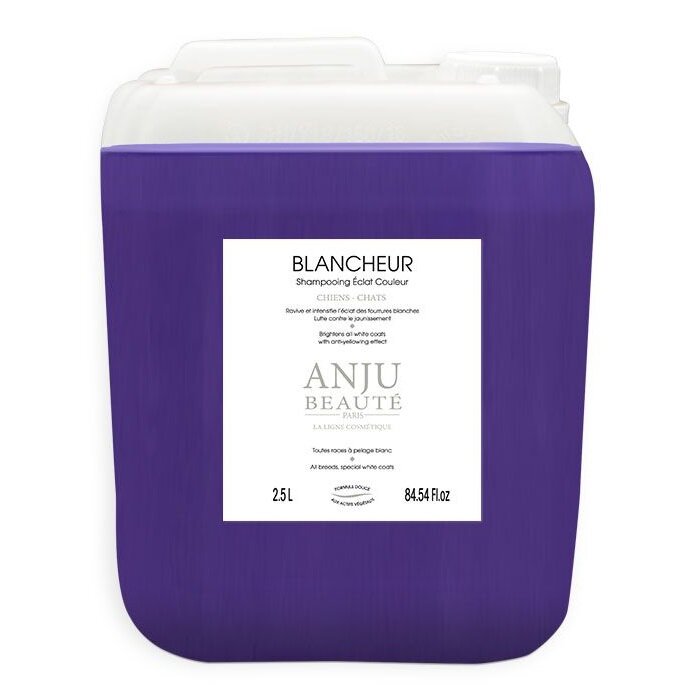 Anju Beauté Шампунь для собак "Идеальный Белый окрас" (Blancheur Shampooing), 1:5 (AN36), 2.5 л 2.7 кг